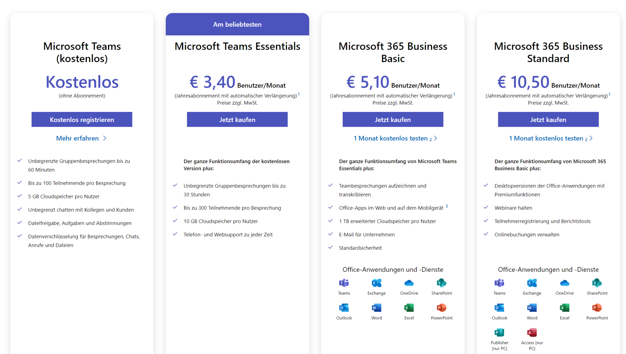 Microsoft Teams Essentials - eine Teams only Lizenz - MS Teams ...